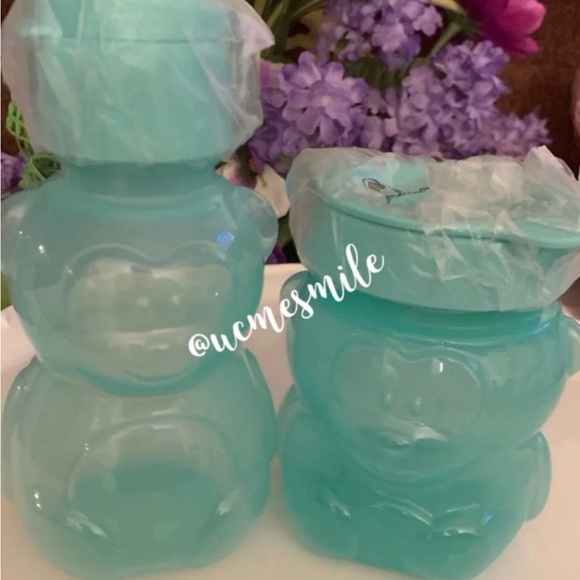 Tupperware | Dining | Tupperware Eco Kids Water Bottle Snackaway Cup ...